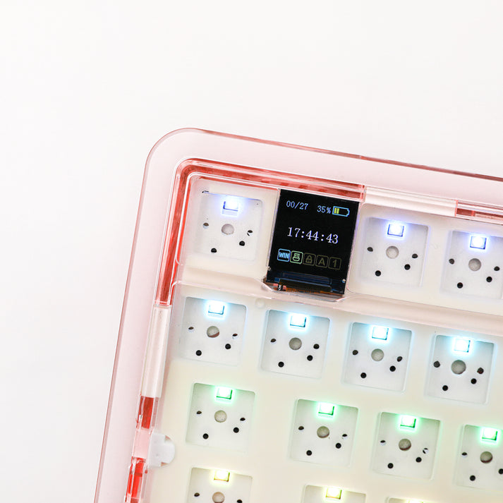 LEOBOG K81 Pro 75% Wireless Mechanical Keyboard Kit with LCD Display